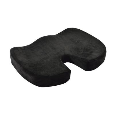 China Comfortable Memory Foam Office Seat Cushion with Non Slip Bottom and Irregular Shape for sale