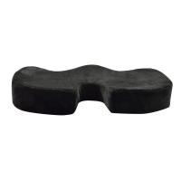 China Comfortable Memory Foam Office Seat Cushion with Non Slip Bottom and Irregular Shape for sale
