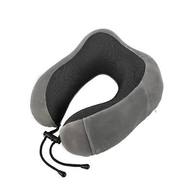 China U-shaped pillow memory cotton travel neck protect pillow set for travel comfort for sale