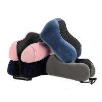 China U-shaped pillow memory cotton travel neck protect pillow set for travel comfort for sale