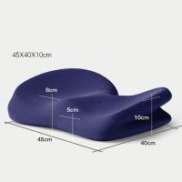 China Custom Logo Accepted Sedentary Memory Foam Thickened Seat Cushion for Office Butt Cushion for sale