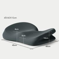 China Custom Logo Accepted Sedentary Memory Foam Thickened Seat Cushion for Office Butt Cushion for sale