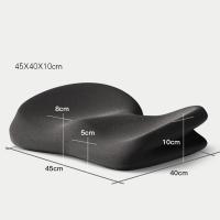 China Custom Logo Accepted Sedentary Memory Foam Thickened Seat Cushion for Office Butt Cushion for sale