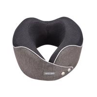 China Custom Logo Accepted Slow Rebound Jikang Neck Pillow for Travel and Neck Pain Relief for sale