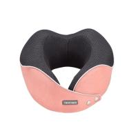 China Custom Logo Accepted Slow Rebound Jikang Neck Pillow for Travel and Neck Pain Relief for sale