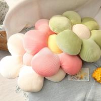 China Office Chair Creative Futon Anti-Bacteria Sunflower Throw Pillow with Small Daisy for sale