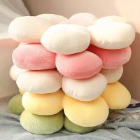 China Office Chair Creative Futon Anti-Bacteria Sunflower Throw Pillow with Small Daisy for sale