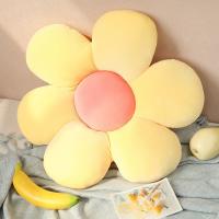 China Office Chair Creative Futon Anti-Bacteria Sunflower Throw Pillow with Small Daisy for sale