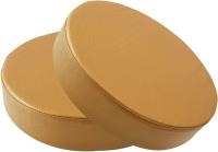 China Frabury 2 Pack Round Leather Seat Cushions 16x2 Inch Blue OEM ODM Yes More comfortable for sale