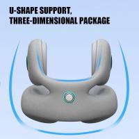 China U-shaped Portable Memory Foam Neck Support Travel Neck Pillow for Airplane Car Train for sale