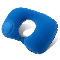 China Lightweight and Portable U-Shape Inflatable Travel Pillow 40*28*11cm for Car Headrest for sale