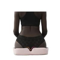 China Adult Coccyx Seat Cushion with Customized Wash Label and Bamboo Charcoal Memory Foam for sale