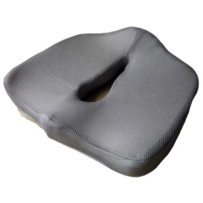 China U-Shape Fancy Polyester Memory Foam Car Seat Cushion for Coccyx Tailbone Pain Relief for sale