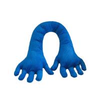 China Memory Foam Filling Knitted Office Lumbar Cushion for Sedentary Back Support for sale