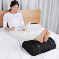 China 100% Polyester or PU Leather Cover Footrest Pillow for Comfortable Travel on Airplane for sale