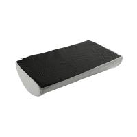China Adjustable Foot Rest Under Desk Large Velvet Soft Foam Footrest for Desk Part Feet for sale