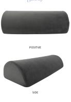 China Non-Slip Soft Velvet Foot Rest Under Desk Cushion Pillow for Ergonomic Office Comfort for sale