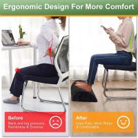 China Take Your Camping Comfort to the Next Level with D-Shape Woven Foot Rest Cushion for sale