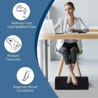 China Take Your Camping Comfort to the Next Level with D-Shape Woven Foot Rest Cushion for sale
