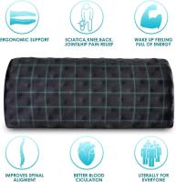 China Take Your Camping Comfort to the Next Level with D-Shape Woven Foot Rest Cushion for sale