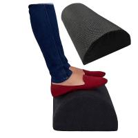 China Office Footrest Memory Foam Cushion for Home and Work Black 3D Mesh Customized Color for sale