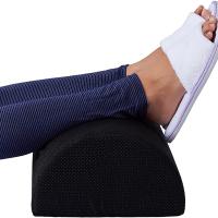 China Office Footrest Memory Foam Cushion for Home and Work Black 3D Mesh Customized Color for sale