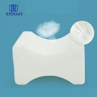 China Customized Logo Accepted Ergonomic Design Knitted Cover Memory Foam Leg Rest Wedge Pillow for sale