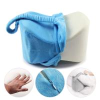 China 60 Fabric Count Memory Foam Reversible Contour Orthopedic Leg Knee Pillow for sale
