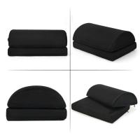China Home Under Desk Foot Rest Pillow Ergonomic Footrest with Massage and Mesh Outer Cover for sale