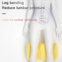 China Bamboo Memory Foam Orthopedic Knee Contour Pillow for Customized Sciatica Pain Relief for sale