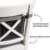 China Baby Feeding Booster Seat Compact Portable Travel High Chair Booster Logo Customized Logo for sale