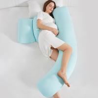 China Massage Feature Full Body Maternity Pillow for Breastfeeding Back Belly Hips Legs Support for sale