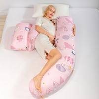 China Massage Feature Full Body Maternity Pillow for Breastfeeding Back Belly Hips Legs Support for sale