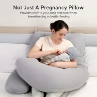 China Detachable Side U-Shape Pregnancy Pillow Support for Pregnant Women Customized Color for sale