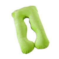 China Contoured U-Shape Maternity Back Support Pregnancy Pillow Avialable Sample Solid Pattern for sale
