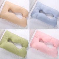 China Contoured U-Shape Maternity Back Support Pregnancy Pillow Avialable Sample Solid Pattern for sale