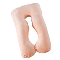 China Contoured U-Shape Maternity Back Support Pregnancy Pillow Avialable Sample Solid Pattern for sale
