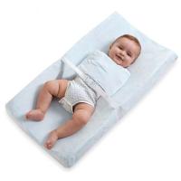 China 13D Density Waterproof Baby Changing Table Pad with Washable Cover and Knitted Fabric for sale