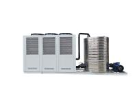 China Compact Water Cooled Water Chiller High Efficiency 200HP Commercial Water Chiller for sale