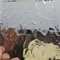 China Tempered Grade Clear Figured  Glass Customized Building With CE for sale