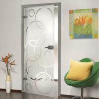 China Acid Etched Tempered Art Glass Panels No Finger Print for sale