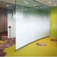 China Gradient Colored Tempered Art Glass Frosted Toughened Sandwich Decorative for sale