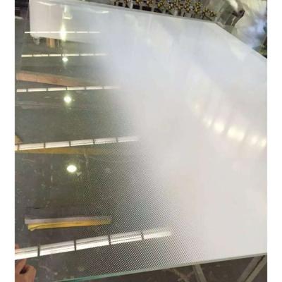 China Tempered Laminated Art Decorative Gradient Frosted Glass Wall for sale