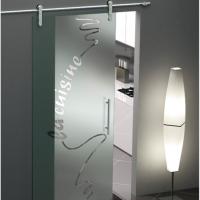 China Customized Size Tempered Glass Door Clear Frameless For Bathroom for sale