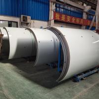 China Oversized Curved Laminated Tempered Glass For Wall And Building for sale