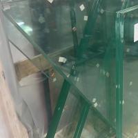 China Oversize Flat Curved Laminated Tempered Glass Ultra High Architectural Glass For Hotel Airport Lobby for sale