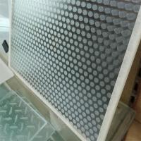 China Multi-layer Laminted Tougthen Glass Slip Resistance Flooring Plank Road for sale