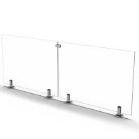 China Building Tempered Glass Panels The Perfect Solution for Modern Balcony Handrails for sale