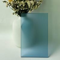 China Modern and Elegant ACID Etched Tempered Glass for Doors and Windows for sale