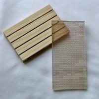 China Enhanced Safety and Aesthetic Design with Wire Mesh Laminated Tempered Glass for sale